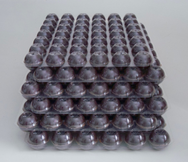 Box - Mega truffle hollow shells dark - praline shellsto buy | sweetART